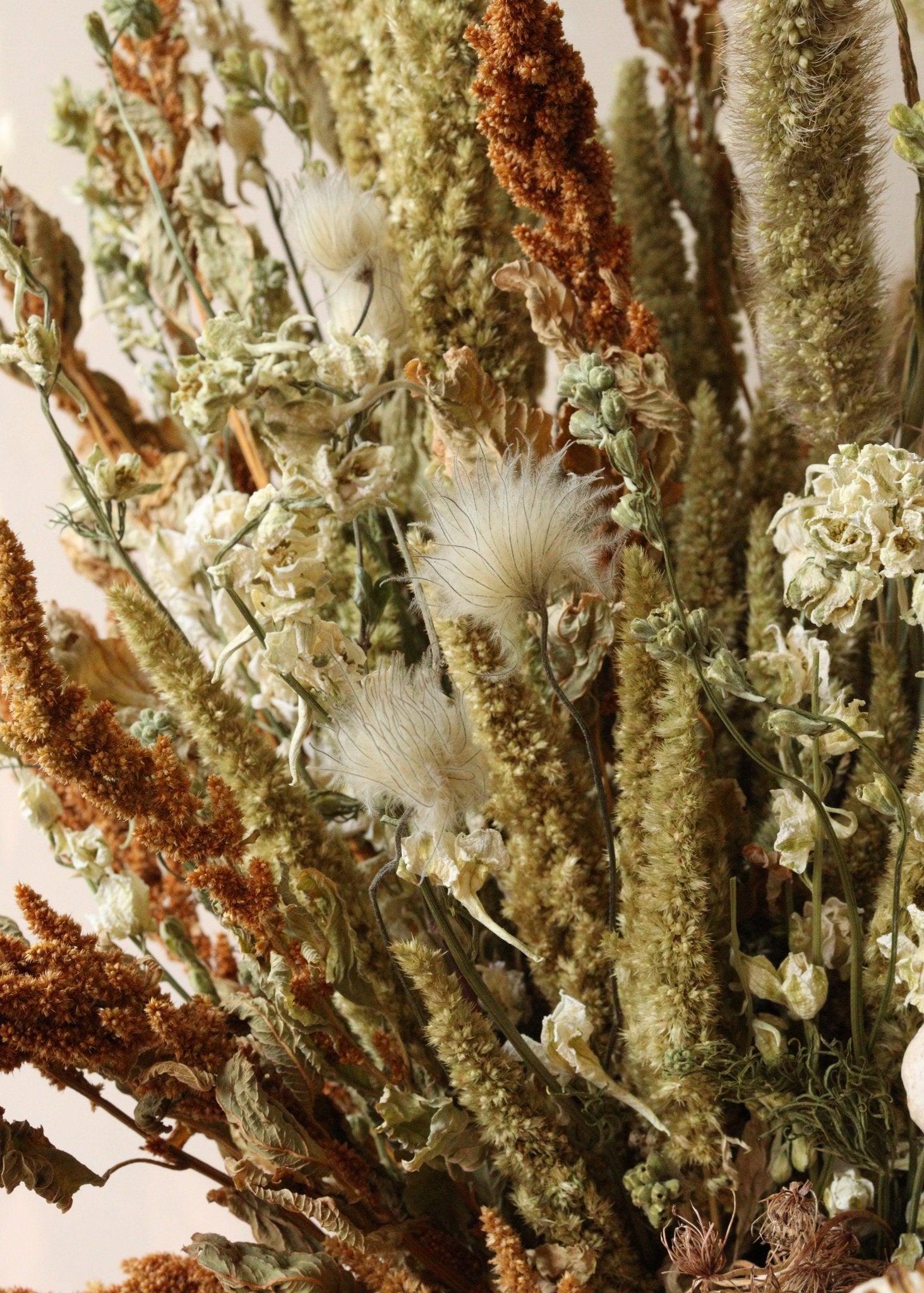 Dried Flower Bouquet - Everyone Loves Dried Green Flowers – Design by ...