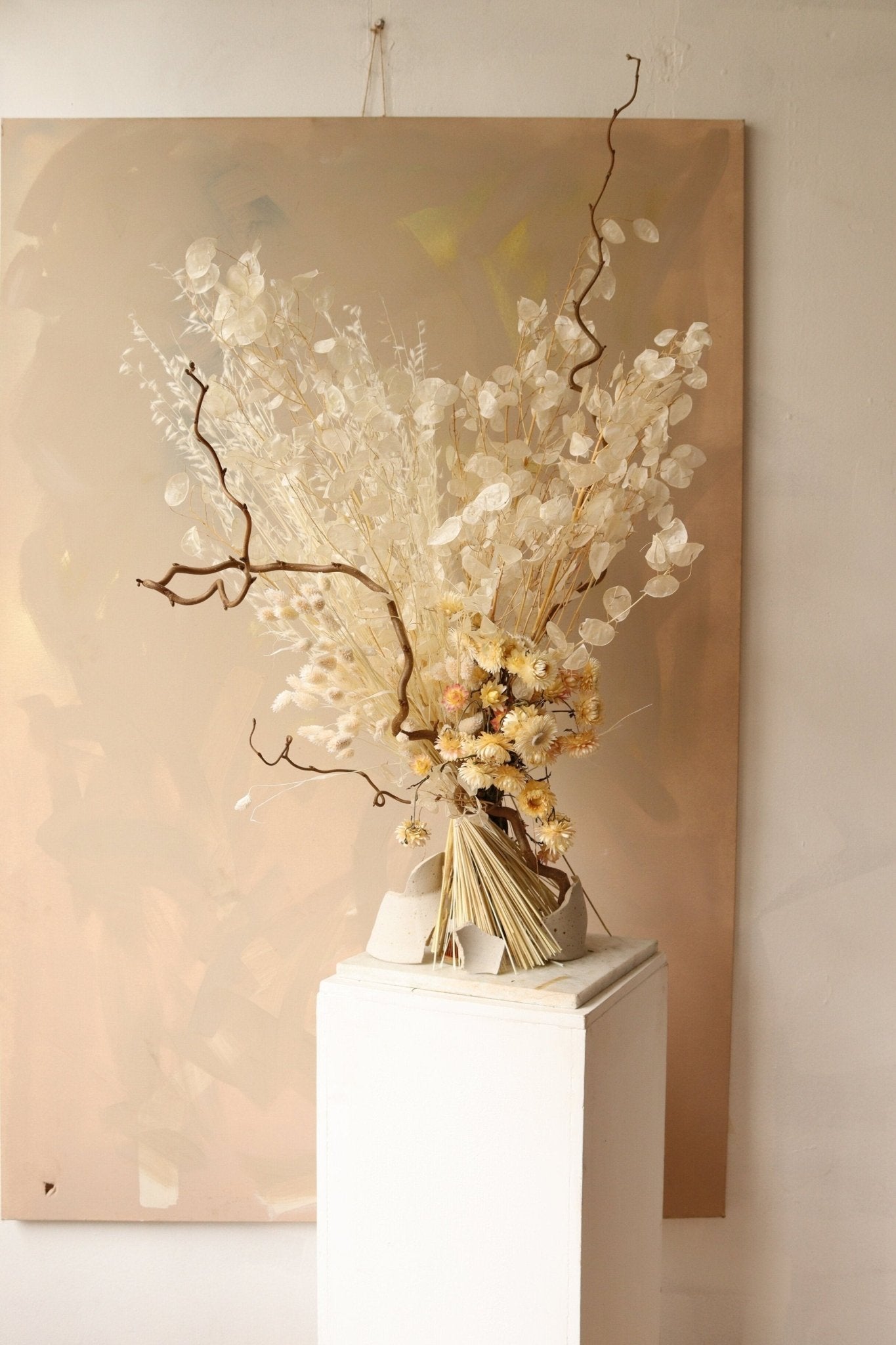 Luxury Lunaria ~ Dried Flower Bouquet – Design by Nature Flowers